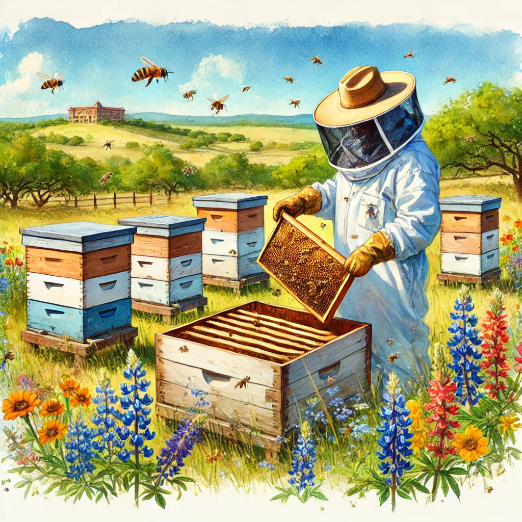 The Beekeeper: A Steward of Nature’s Miracle Workers - Texas Bee Haus